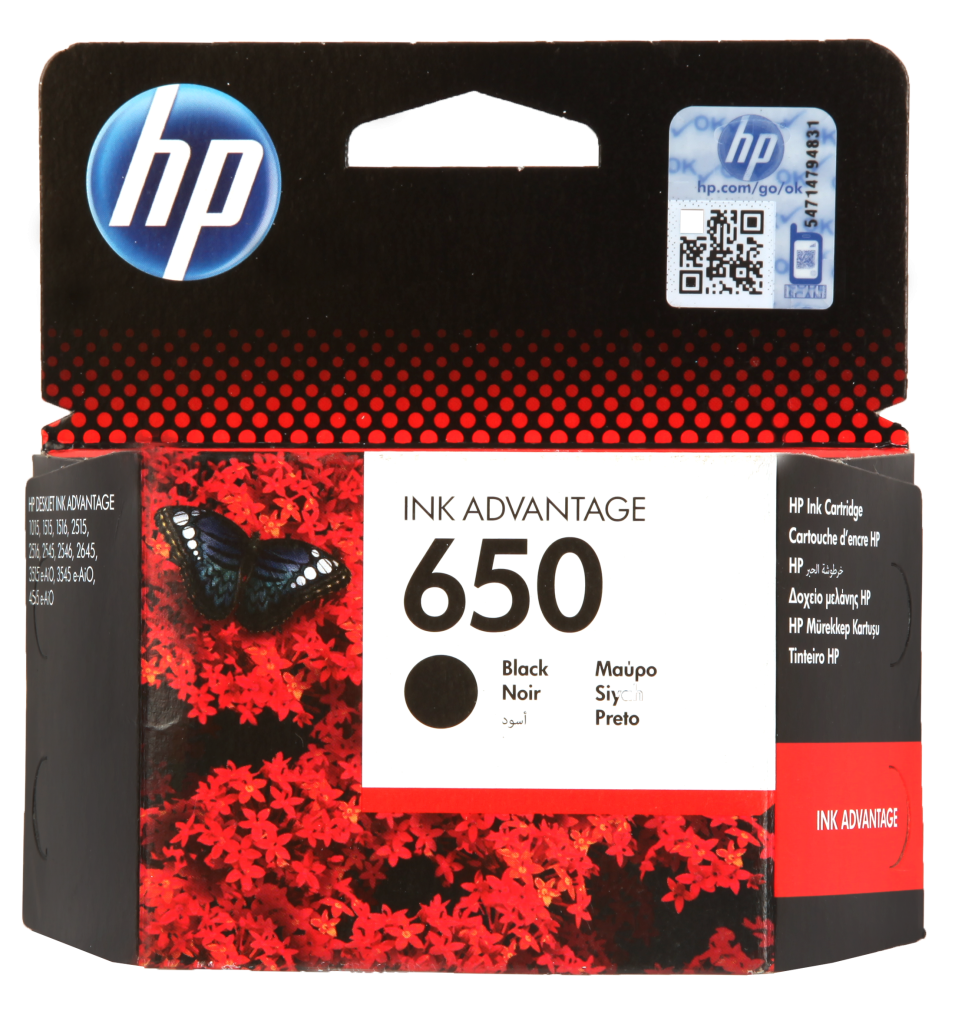 650 BLACK INK ADVANTAGE CARTRIDGE – IT Channel
