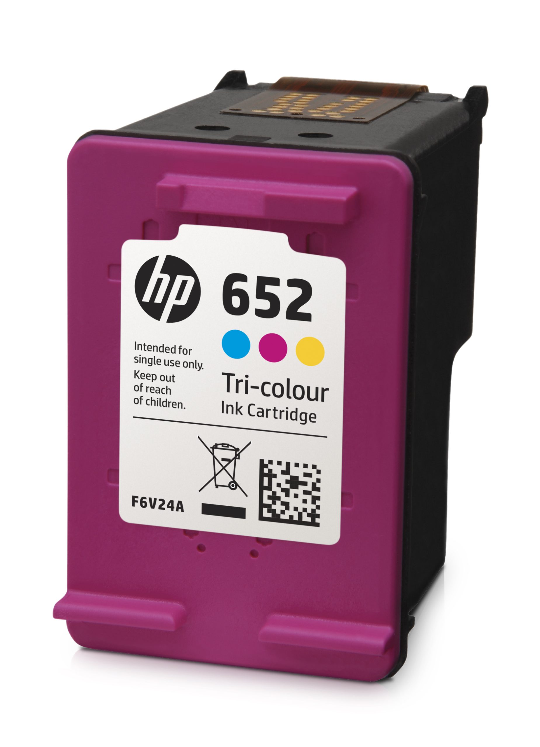 HP HF6V24AE 652 TRI-COLOR INK ADVANTAGE CARTRIDGE – IT Channel